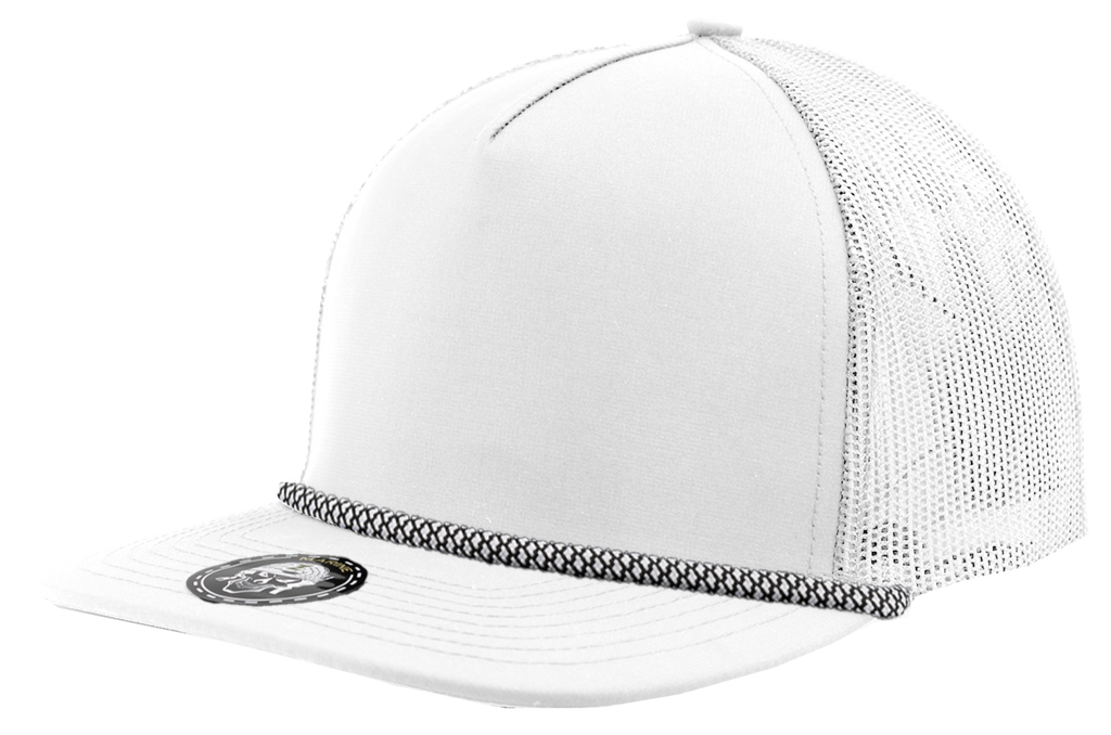 Marine R+ Custom Rope Hat | 5-Panel Personalized Rope Hat | Customize ...