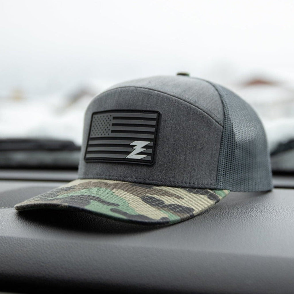 Cobra Custom Hat | 7-panel Customizable Hat | Custom Leather or Rubber ...